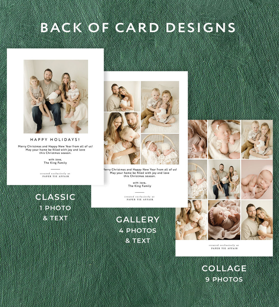 Festive Border Holiday Card