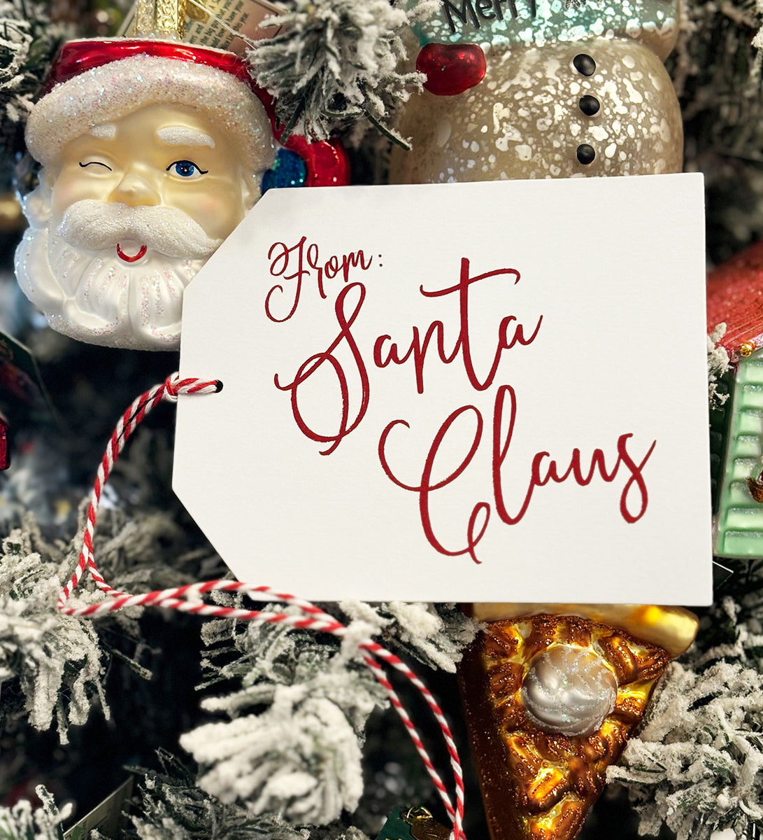 Classic Santa Tag
