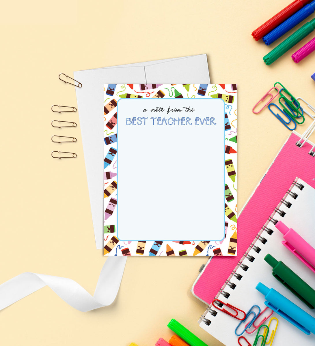 School is Cool Notecard Set